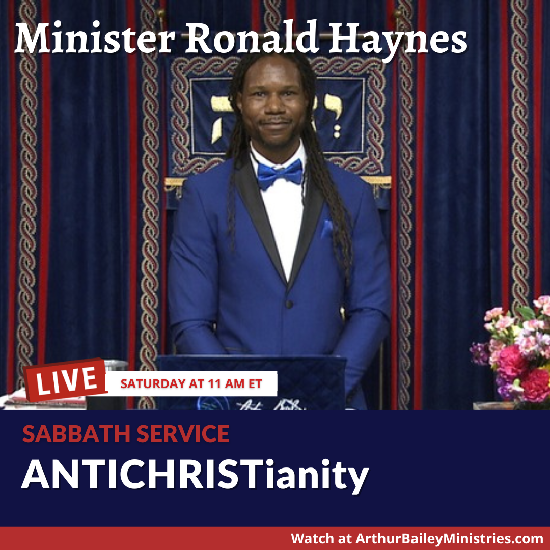 ANTICHRISTianity by Minister Ronald Haynes